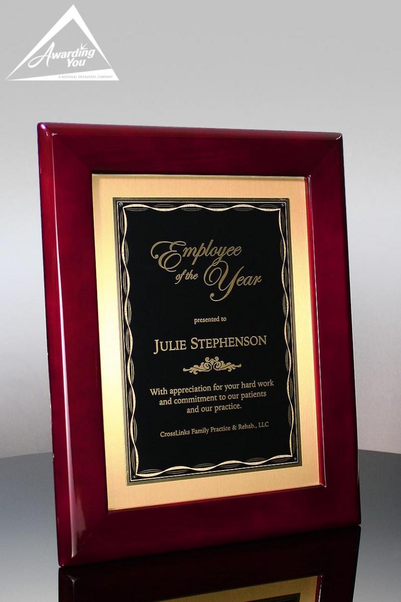 Leadership or Management Awards and Employee Gift Ideas Wording